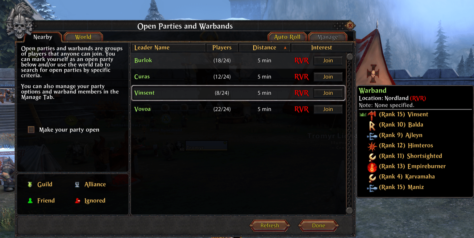 First Steps – The War Camp