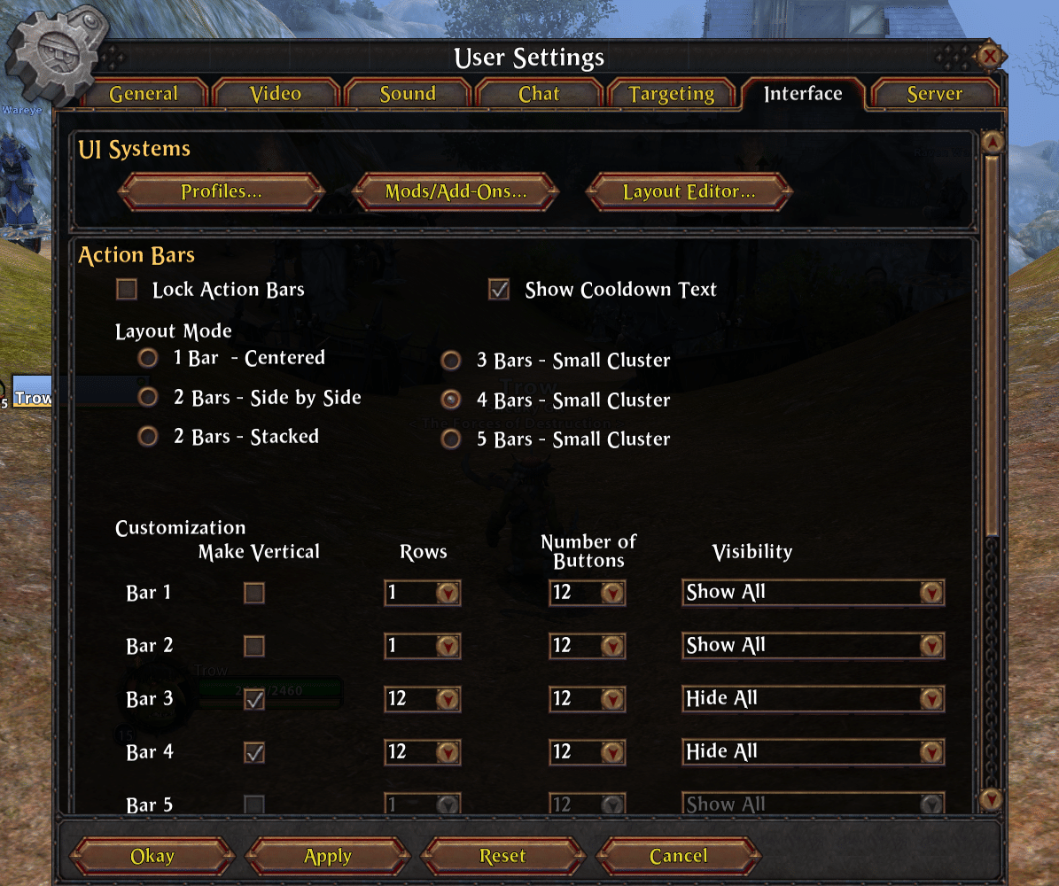 Addons and UI – The War Camp