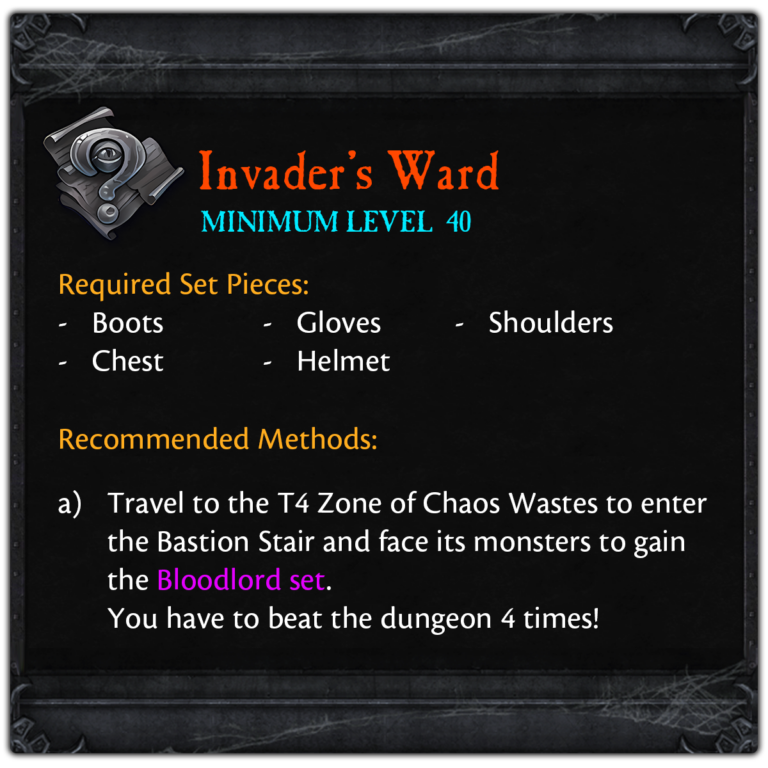 Warhammer Online Gearing Guide – The War Camp